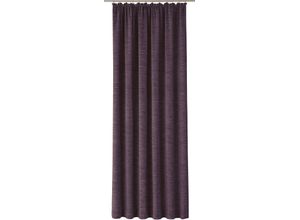 4004567388263 - Vorhang WIRTH Trondheim 328 g m² lila (beere wohnzimmer) B132cm H285cm Chenille Polyacryl Gardinen nach Maß