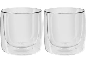 4009839397790 - Whiskyglas ZWILLING Sorrento Bar transparent B92cm H98cm Borosilikatglas Trinkgefäße Doppelwandig Borosilikatglas 2-tlg je 270 ml