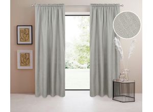 4068223949564 - Verdunkelungsvorhang Marusha Gr 1 beige (taupe) B135cm H145cm Polyester Polyester LEGER HOME BY LENA GERCKE Gardinen Verdunkelnder Vorhang blickdicht Leinenoptik verschiede Größen