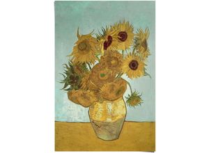 8714597588248 - Poster REINDERS Sonnenblumen Vincent van Gogh - Blüte - Pflanze - Berühmtes Gemälde gelb (farbe bild(er) gelb) B61cm H915cm Papier Bilder