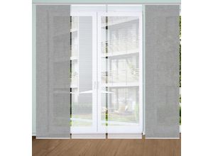 4056751444347 - Schiebegardine HOME IN GREEN ESTRA Gr 1 grau B60cm H245cm Polyester Gardinen SET DIGITALDRUCKBAMBUSOPTIK RECYCELT 4056751444347 - Schiebegardine HOME IN GREEN ESTRA Gr 1 grau B60cm H245cm Polyester Gardinen SET DIGITALDRUCKBAMBUSOPTIK RECYCELT