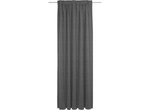 4004567394943 - Vorhang WIRTH Trondheim B Gardinen Gr 215 cm Multifunktionsband 132 cm grau Schlafzimmergardinen nach Maß
