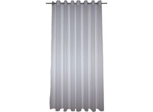 4004567360269 - Gardine WIRTH Gerty Gardinen Gr 120 cm Ösen 250 cm weiß Ösen Fertig-Store mit Metallösen nach Maß