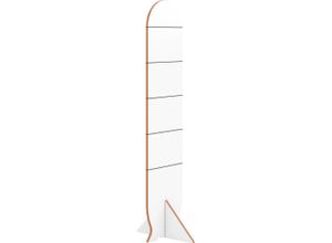 0040232884399 - Zeitungsständer TOJO Tojo-magazzi weiß B37cm H160cm T48cm MDF Zeitungsständer moderner Magazinhalter Höhe 160 cm