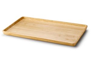 4017167328805 - Tablett CONTINENTA braun (holzfarben) B32cm H3cm L53cm Holzwerkstoff Tabletts rechteckig Gummibaum 53x32x3cm 4017167328805 - Tablett CONTINENTA braun (holzfarben) B32cm H3cm L53cm Holzwerkstoff Tabletts rechteckig Gummibaum 53x32x3cm