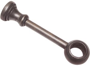 4003018203285 - Gardinenstangenhalter Träger geschlossen für Ø 28 mm Gr 1 braun L17cm Ø28cm Gardinenstangenhalterungen Serie Gardinenstangen-Set Lugano Classic Ø 28 mm