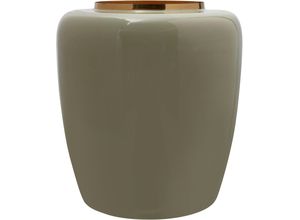 4063074443681 - Dekovase KAYOOM Vase Art Deco 125 Vasen Gr B H T 34 cm x 365 cm x 34 cm Ø 34 cm goldfarben Blumenvasen