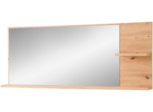 4250314564125 - Garderobenspiegel INNOSTYLE BARI Wandspiegel grün (schilfgrün artisan eiche nachbildung) B148cm H60cm T17cm Holzwerkstoff Mitteldichte Faserplatte (MDF) glasspiegel Spiegel Spiegelfläche 148 x 60 cm 2 Ablageböden 4250314564125 - Garderobenspiegel INNOSTYLE BARI Wandspiegel grün (schilfgrün artisan eiche nachbildung) B148cm H60cm T17cm Holzwerkstoff Mitteldichte Faserplatte (MDF) glasspiegel Spiegel Spiegelfläche 148 x 60 cm 2 Ablageböden