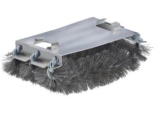 4004293253910 - Reinigungsbürste RÖSLE SlideX 25391 silber (silberfarben) B75 H6 Edelstahl Reinigungsbürsten Ersatzbürste Steel für Reinungsbürste SlideX Edelstahl