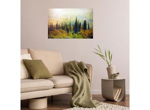 4067437104226 - Wandsticker QUEENCE Italian Love grün B120cm H80cm T01cm Folie Wandtattoos Selbstklebend kinderleichte Anbringung