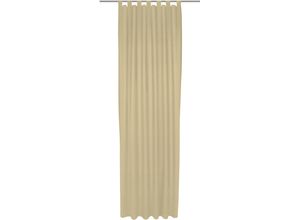 4004567373962 - Vorhang WIRTH Trondheim B beige Gardinen 295cm Schlaufen 132cm Polyacryl nach Maß B132cm H295cm