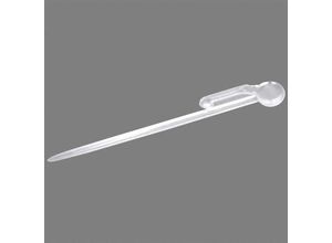 4015161047449 - Faltenclip Steffi Gr 1 transparent 100 Stk Kunststoff Gardinenbefestigungen aus Kunststoff Metall