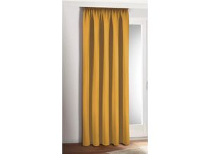 4005241855651 - Vorhang Bernd Gr 1 gold (goldfarben) B140cm H245cm Polyester Gardinen Fertigschal