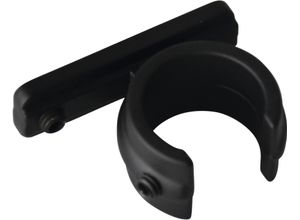 4003018365747 - Verbinder Ring-Adapter für Universalträger Gr 1 schwarz (schwarz matt) L4cm Gardinenstangenhalterungen Serie Einzelprogramm Chicago Ø 20 mm