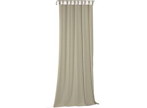 4004567438647 - Vorhang WIRTH Torbole grün (lindgrün) Gardinen 175cm Schlaufen 132cm Baumwolle Polyester nach Maß B132cm H175cm