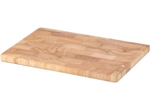 4017167401508 - Brotschneidebrett Stirnholz 26x18x15cm braun (holzfarben) B18cm H15cm L26cm Massivholz Schneidebretter Stirnholz 26x18x15cm