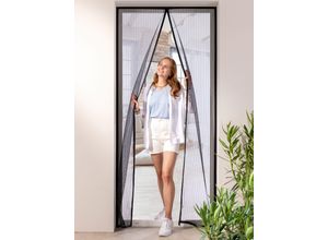6975444917662 - Türvorhang HEINE HOME schwarz B100cm H220cm Polyester Gardinen 6975444917662 - Türvorhang HEINE HOME schwarz B100cm H220cm Polyester Gardinen