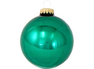 0024762632682 - Weihnachtsbaumkugel KREBS GLAS LAUSCHA CBK63268 Weihnachtsdeko Christbaumschmuck Christbaumkugeln Glas grün Ø10cm Glas Weihnachtsbaumkugeln Weihnachtsbaumkugeln