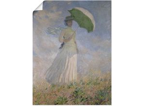 4055327660426 - Wandbild ARTLAND Frau mit Sonnenschirm Susanne Hoschedé Bilder Gr B H 45 cm x 60 cm Poster Frau 1 St blau Bild Poster Bilder als Leinwandbild Wandaufkleber oder in versch Größen 4055327660426 - Wandbild ARTLAND Frau mit Sonnenschirm Susanne Hoschedé Bilder Gr B H 45 cm x 60 cm Poster Frau 1 St blau Bild Poster Bilder als Leinwandbild Wandaufkleber oder in versch Größen