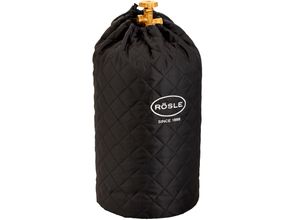 4004293252418 - Gasflaschen-Schutzhülle RÖSLE schwarz B52cm H75cm Polyester Hüllen für 11 kg Gasflasche