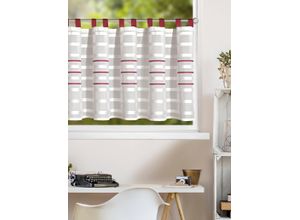 4034169065118 - Panneaux Linea Gr 1 rot B140cm H50cm Polyester Gardinen Fertigschal