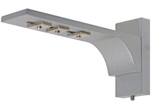 4004339440267 - Wandträger INDEKO Gardinenstangenhalterungen silberfarben Gardinenstangenhalter Gardinenstangenhalterungen für Innenlaufsysteme