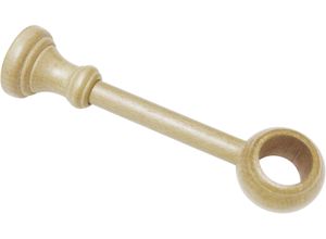 4003018056300 - Gardinenstangenhalter Träger geschlossen für Ø 28 mm Gr 1 beige (natur) L17cm Ø28cm Gardinenstangenhalterungen Serie Gardinenstangen-Set Lugano Classic Ø 28 mm