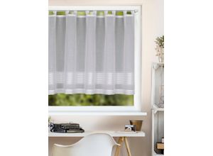 4005241833451 - Panneaux Saraya Gr 1 weiß B145cm H90cm Polyester Gardinen Fertigschal