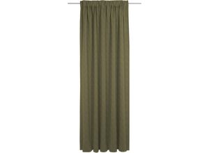 4004567441463 - Vorhang WIRTH Torbole grün (moosgrün) Gardinen 295cm Multifunktionsband 132cm Baumwolle Polyester nach Maß B132cm H295cm