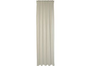 4043343676804 - Gardine Taro Gr 1 weiß B140cm H245cm Obermaterial 100% Polyester Gardinen Fertigschal