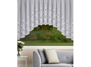 4005241833284 - Gardine Sophie Gr 1 weiß B300cm H145cm Polyester Gardinen Fertigschal