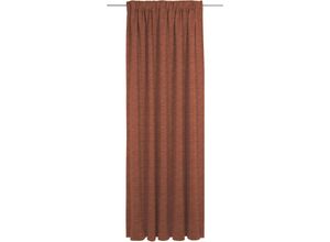 4004567386245 - Vorhang WIRTH Trondheim B Gardinen Gr 155 cm Multifunktionsband 132 cm braun (rost) Schlafzimmergardinen nach Maß