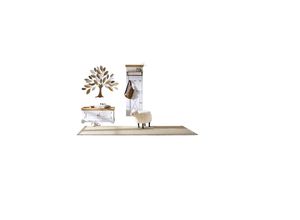 4895228802880 - Wanddekoobjekt HEINE HOME Wanddekoobjekte Gr B H T 120 cm x 106 cm x 4 cm braun (braun terra) Wanddekoration Wanddeko
