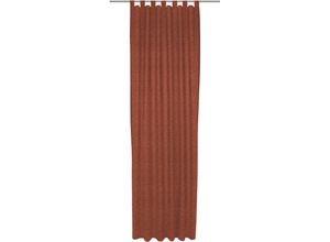 4004567386948 - Vorhang WIRTH Trondheim B braun (rost) Gardinen 315cm Schlaufen 132cm Polyacryl nach Maß B132cm H315cm