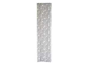 4043343555710 - Vorhang Little Love Gardinen Gr 245 cm verdeckte Schlaufen 140 cm grau (grey) Verdeckte Schlaufen Fertigschal Litlle Love
