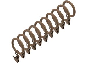 4016318201752 - Gardinenring Gr 1 braun (rostbraun) Ø16cm Metall Gardinenbefestigungen für Gardinenstangen Ø 16 mm 4016318201752 - Gardinenring Gr 1 braun (rostbraun) Ø16cm Metall Gardinenbefestigungen für Gardinenstangen Ø 16 mm