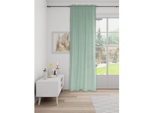 4043343676712 - Vorhang Sema Gr 1 grün (salbei) B140cm H245cm Obermaterial 100% Polyester Gardinen Fertigschal