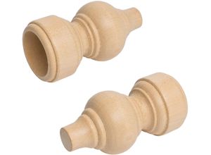 4016318002120 - Gardinenstangen-Endstück LIEDECO beige (natur) Ø28cm Gardinenstangenendstücke für Gardinenstange Ø 28 mm 4016318002120 - Gardinenstangen-Endstück LIEDECO beige (natur) Ø28cm Gardinenstangenendstücke für Gardinenstange Ø 28 mm