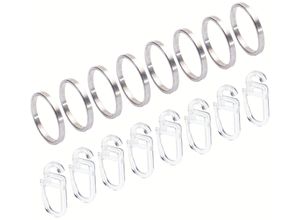 4016318204296 - Flachring Gardinenring Stilring mit Faltenlegehaken Skandinavia Gardinenbefestigungen Gr 8 St silberfarben (edelstahlfarben) Gardinenringe Gardinenbefestigungen Flachring mit Faltenlegehaken 8 Stück 4016318204296 - Flachring Gardinenring Stilring mit Faltenlegehaken Skandinavia Gardinenbefestigungen Gr 8 St silberfarben (edelstahlfarben) Gardinenringe Gardinenbefestigungen Flachring mit Faltenlegehaken 8 Stück