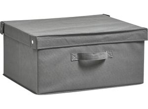 4003368146065 - Organizer ZELLER PRESENT Faltbar Aufbewahrungsboxen Gr B H T 41 cm x 20 cm x 35 cm grau Aufbewahrungsbox Ordnungsboxen Aufbewahrungsboxen Aufbewahrungsbox mit Deckel Tiefe ca 35 cm Breite 41 cm 4003368146065 - Organizer ZELLER PRESENT Faltbar Aufbewahrungsboxen Gr B H T 41 cm x 20 cm x 35 cm grau Aufbewahrungsbox Ordnungsboxen Aufbewahrungsboxen Aufbewahrungsbox mit Deckel Tiefe ca 35 cm Breite 41 cm