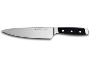 4250178808236 - Kochmesser FELIX SOLINGEN First Class silber (silberfarben schwarz) Klingenlänge 21cm X50 CrMoV15 Klingenstahl Kochmesser Handmade in Solingen lebenslanger kostenloser Nachschleifservice