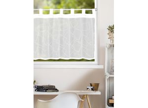 4005241864431 - Panneaux Cecilia Gr 1 weiß B140cm H50cm Polyester Gardinen Fertigschal