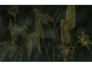 4055065050893 - Fototapete »Vlies Fototapete - Darkest Green - Größe 400 x 250 cm« glatt botanisch floral geblümt gemustert tropisch (Packung 1 St Lieferung auf Rolle in stabiler Kartonhülse) Vom Design bis zum Druck Made in Germany bunt 4055065050893 - Fototapete »Vlies Fototapete - Darkest Green - Größe 400 x 250 cm« glatt botanisch floral geblümt gemustert tropisch (Packung 1 St Lieferung auf Rolle in stabiler Kartonhülse) Vom Design bis zum Druck Made in Germany bunt