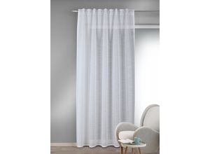 4005241847762 - Gardine Liv Gr 1 weiß B135cm H245cm Polyester Gardinen Fertigschal