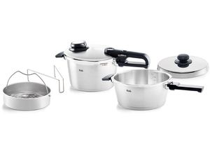 4009209391090 - Schnellkochtopf FISSLER Vitavit Premium silber (silberfarben) Töpfe Premium Qualität – Made in Germany
