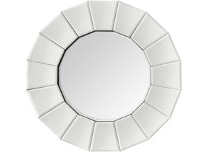 4056216564887 - Wandspiegel KAYOOM Amun 210 silber (silberfarben) B60cm H60cm Ø60cm Spiegelglas Metall Spiegel