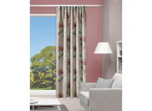 4056751531788 - Verdunkelungsvorhang HOME WOHNIDEEN PEPPE Gr 1 rosa (rosé) B135cm H245cm Polyester Gardinen Kombibandschal Verdunkler bedruckt 4056751531788 - Verdunkelungsvorhang HOME WOHNIDEEN PEPPE Gr 1 rosa (rosé) B135cm H245cm Polyester Gardinen Kombibandschal Verdunkler bedruckt