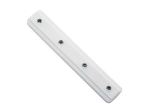 4003018281467 - Verbinder Schienenverbinder für Aluminium-Vorhangschiene weiß B1cm H05cm L086cm Gardinenstangenhalterungen Serie Aluminim-Vorhangschiene