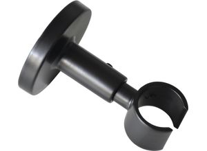 4003018378747 - Deckenträger für Gardinenstangen Deckenträger für Ø 20 mm schwarz (schwarz matt) SCHÖNER WOHNEN-KOLLEKTION Gardinenstangenhalterungen Serie Einzelprogramm Leon Ø 20 mm 4003018378747 - Deckenträger für Gardinenstangen Deckenträger für Ø 20 mm schwarz (schwarz matt) SCHÖNER WOHNEN-KOLLEKTION Gardinenstangenhalterungen Serie Einzelprogramm Leon Ø 20 mm