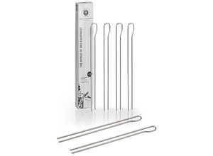 4004133666122 - Grillspieß BUDDYS Buddys BBQ silber (silberfarben) B03cm H25cm L9cm Edelstahl Spieße Doppelspieße Schaschlikspieße Fleischspieße Edelstahl 9 cm 4004133666122 - Grillspieß BUDDYS Buddys BBQ silber (silberfarben) B03cm H25cm L9cm Edelstahl Spieße Doppelspieße Schaschlikspieße Fleischspieße Edelstahl 9 cm